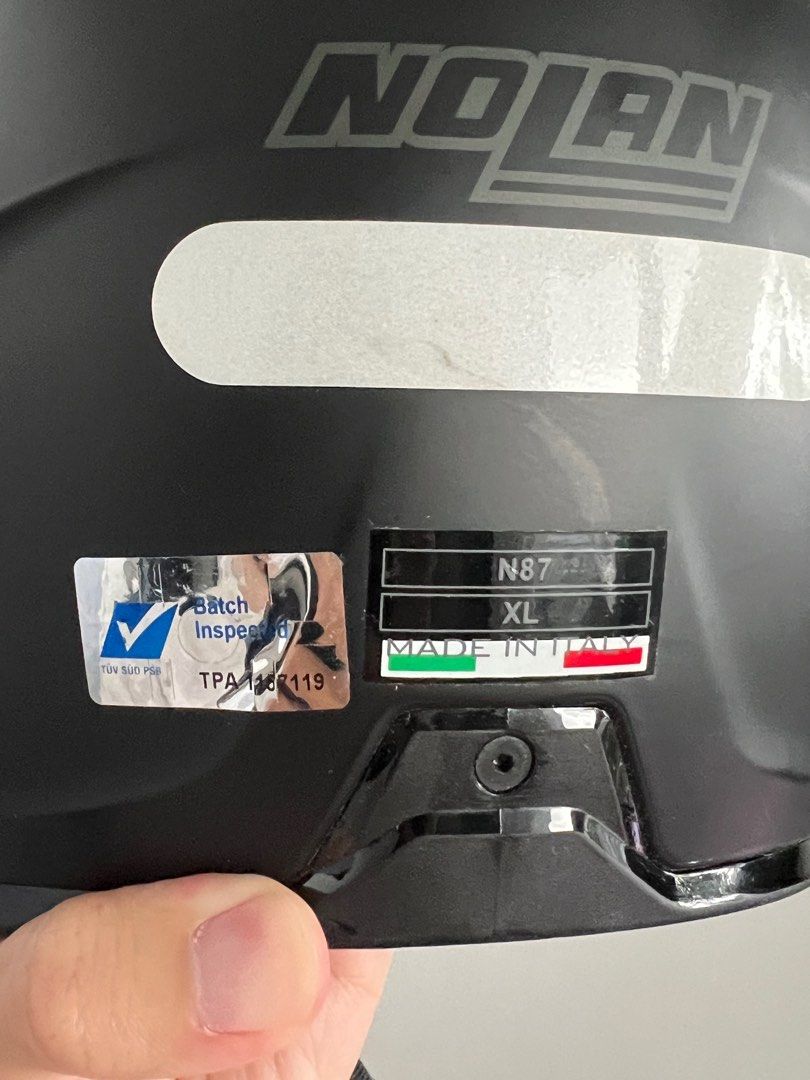Nolan full face Matt black helmet, Motorcycles, Motorcycle Accessories ...
