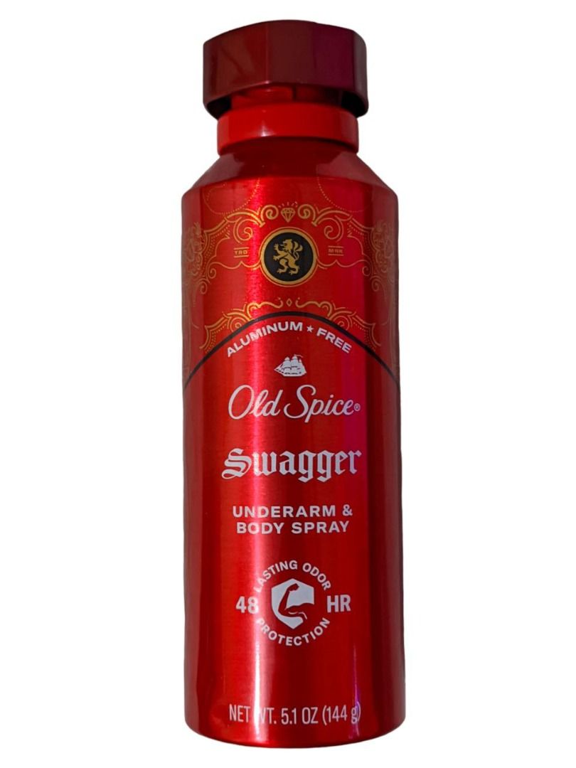 Old Spice Aluminum Free Body Spray for Men, Swagger, 5.1 Oz, Beauty ...