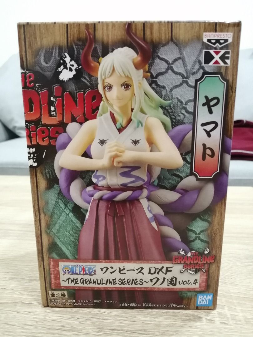 One Piece 日版金證 BANPRESTO 景品 DXF 海賊王航海王 THE GRANDLINE SERIES 和之國vol.4 大和 公仔 限量收藏 全新未拆 包裝完整, 書籍、休閒 ...