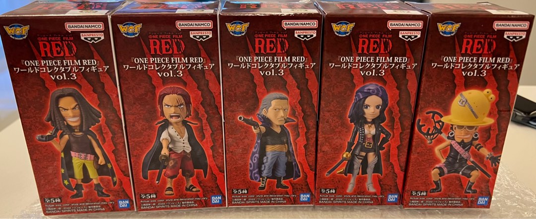One Piece Film Red WCF Vol 3, Hobbies & Toys, Toys & Games on Carousell