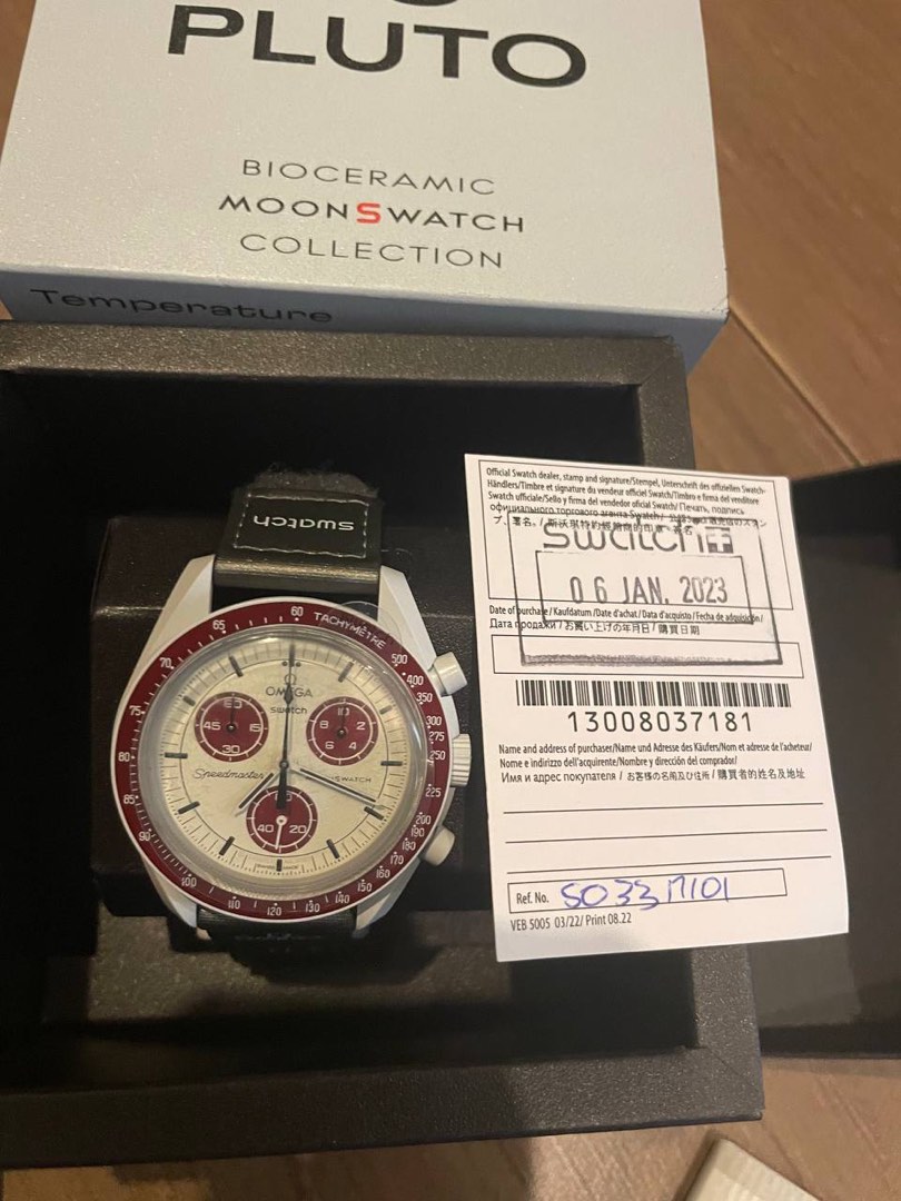 Pluto - Omega x Swatch, Men's Fashion, Watches & Accessories, Watches ...