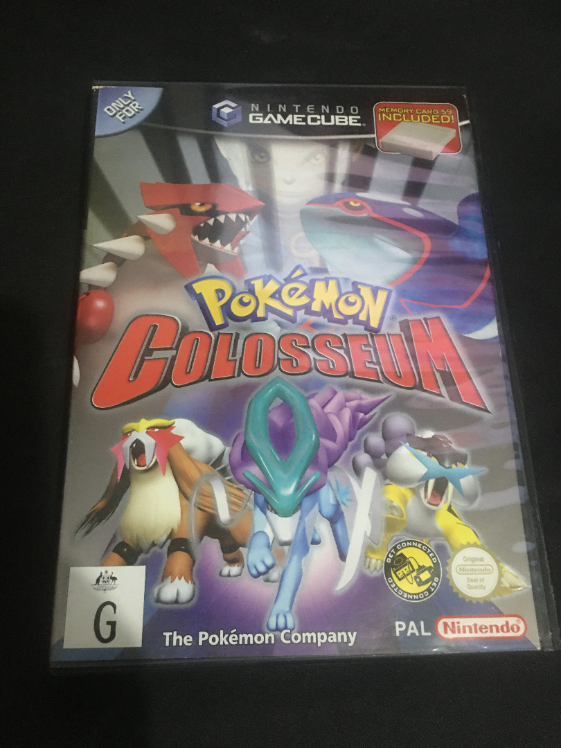 Pokemon Colosseum for Nintendo Gamecube (GCN), Video Gaming, Video ...