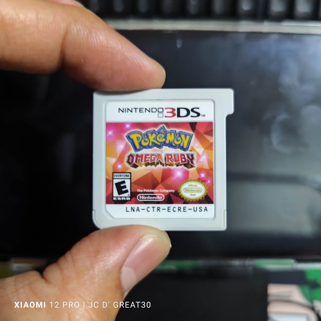 Pokemon omega ruby 3ds game on Carousell
