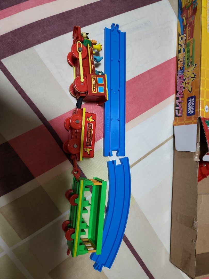Pokemon Tomy Train Set, Hobbies & Toys, Toys & Games on Carousell