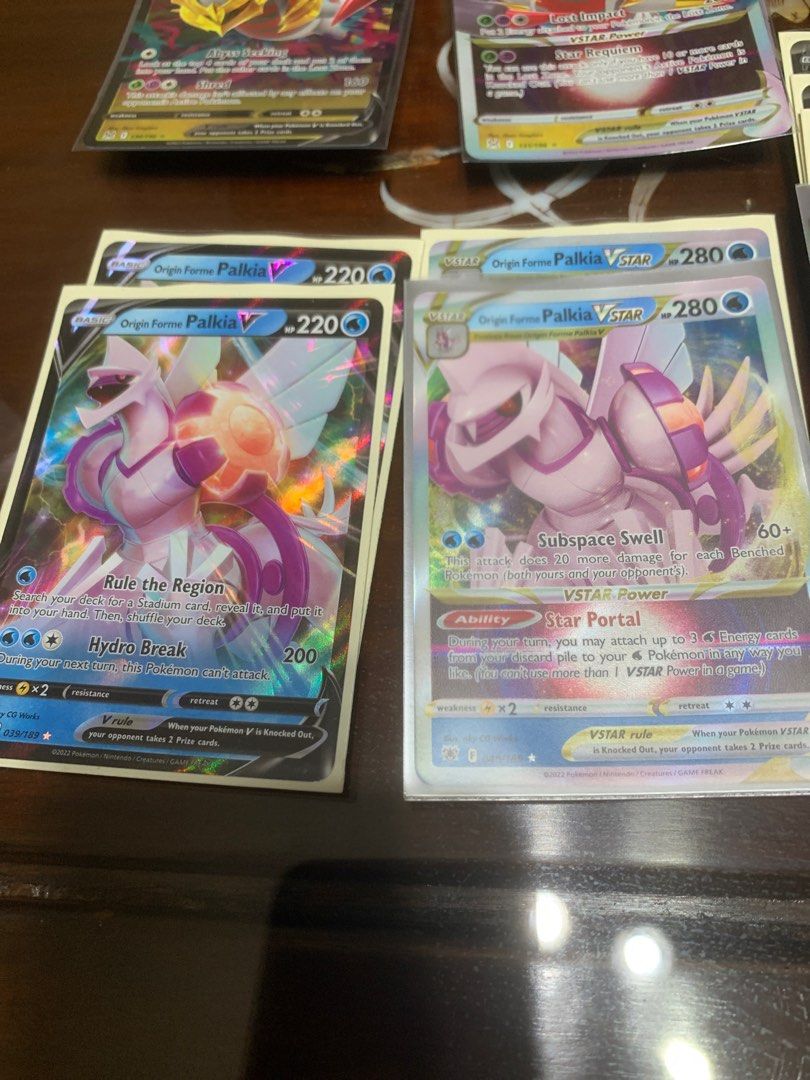 Pokemon V & VStar Playables - Giratina V/VStar, Palkia V/VStar, Kyurem ...