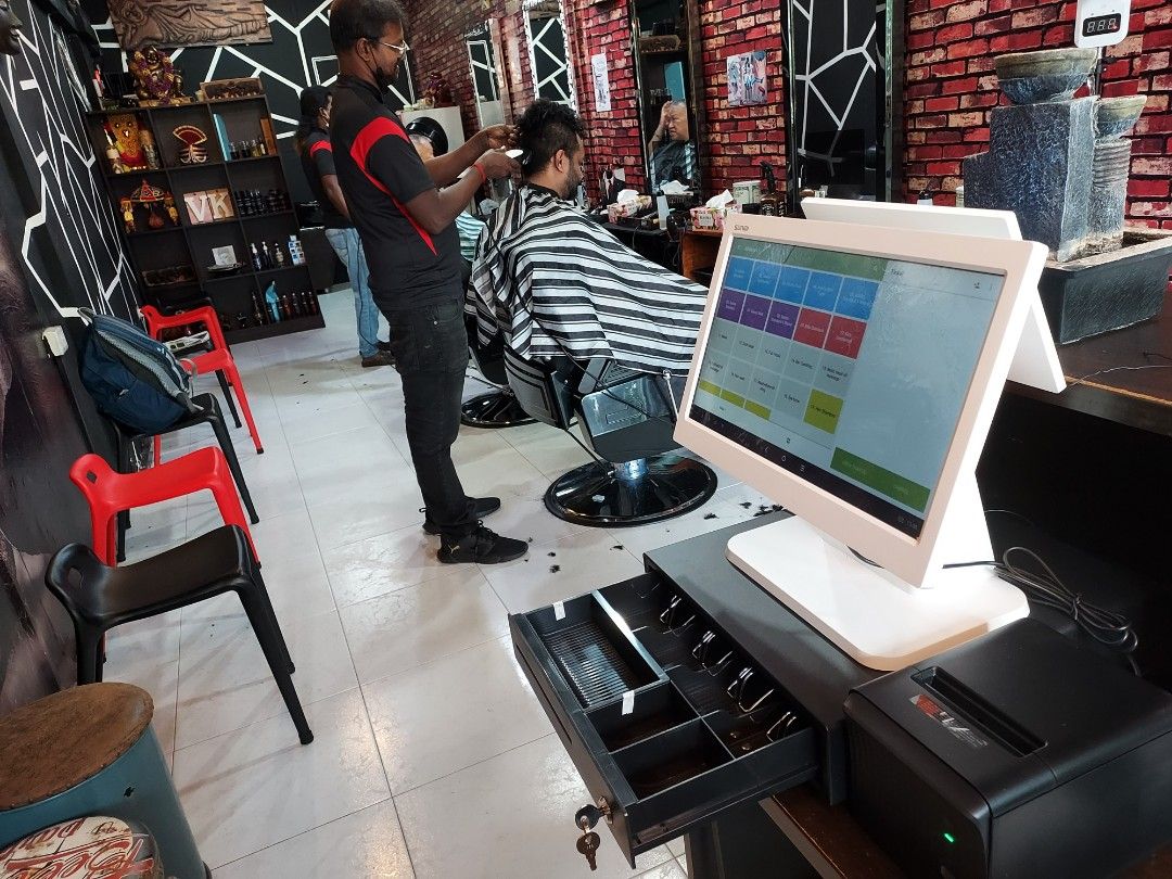POS system Cashier Payment gateway QR code on Carousell