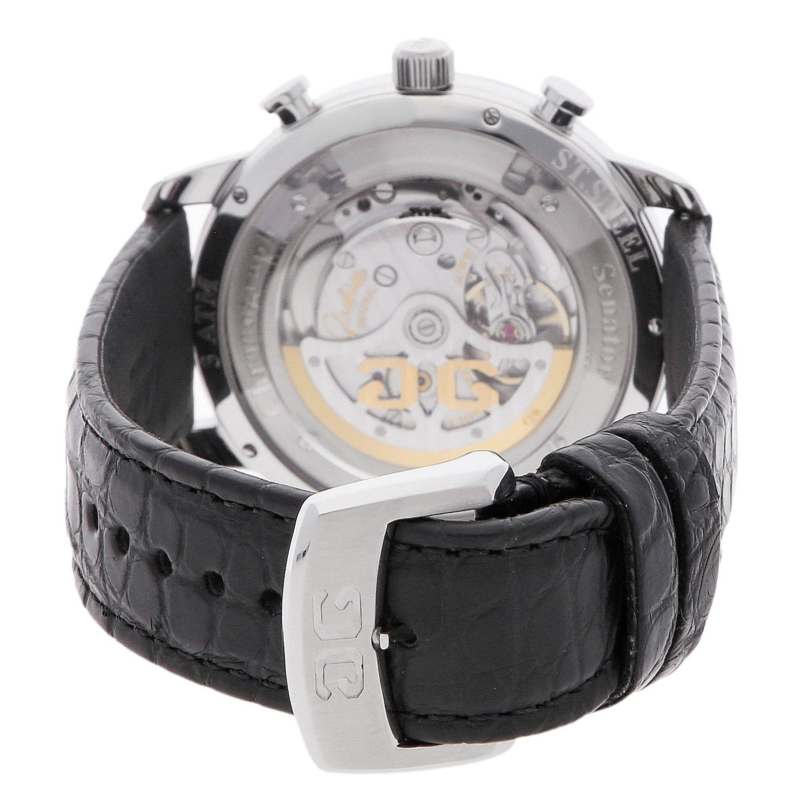 Pre-Owned Glashutte Original Senator Sixties Chronograph 39-, Luxury ...