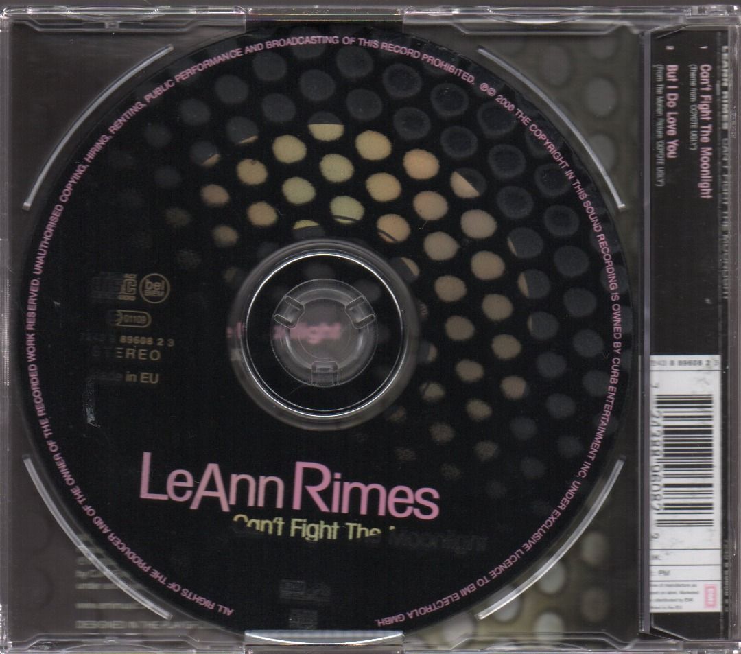 [Pre-owned] LeAnn Rimes - Can't Fight The Moonlight Single POCD4260 ...