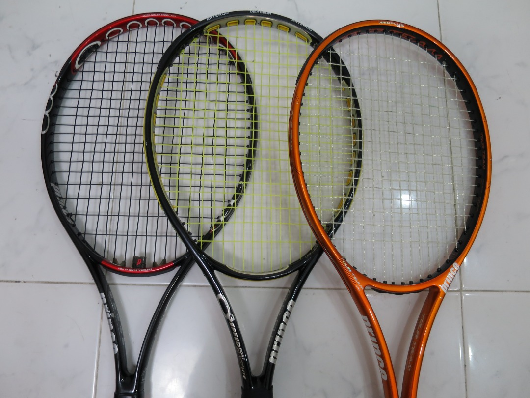 Prince O3 Hybrid Cronos,Speed Port Black Lite, Tour Team 100 Tennis ...