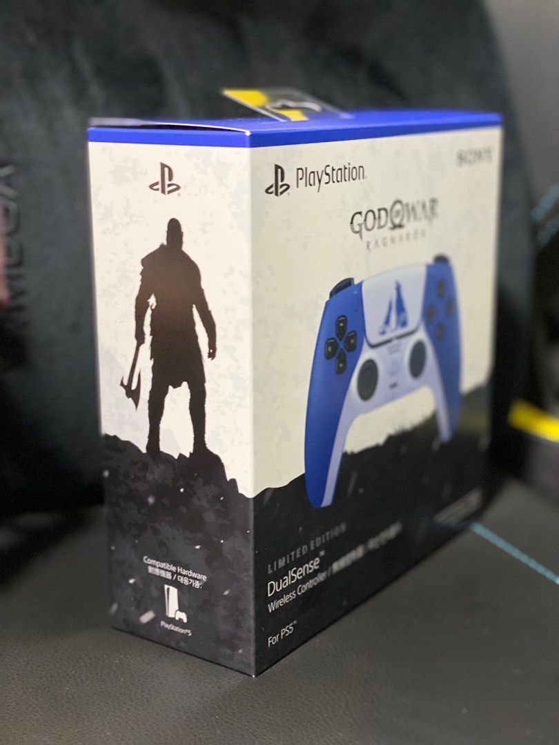 PS5 God Of War Ragnarok DualSense Controller Limited Edition, Video ...