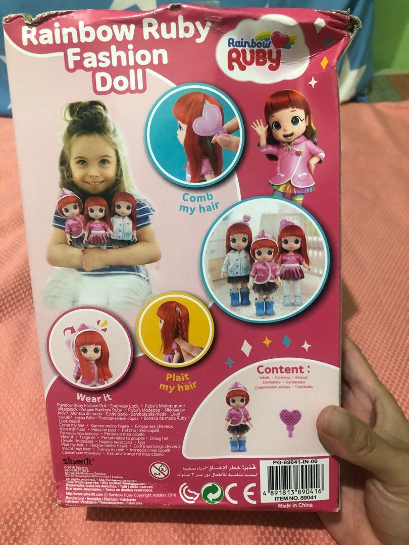 Rainbow Ruby Doll, Hobbies & Toys, Toys & Games on Carousell