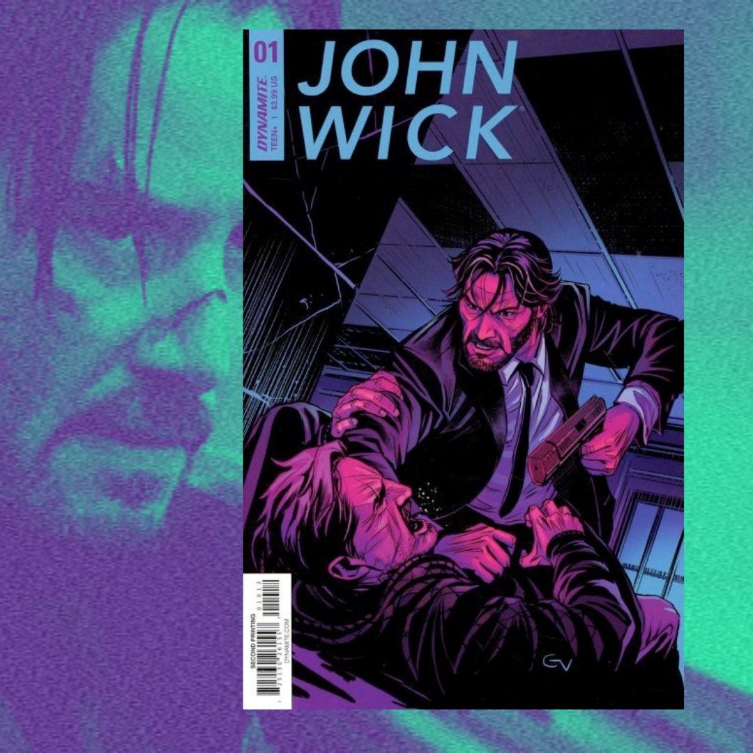 Rare comic⚡️ John Wick #1 2nd print Keanu Reeves, Hobbies & Toys, Books ...