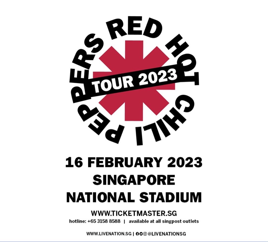 Red Hot Chili Peppers Ticket Pen B Tickets And Vouchers Event Tickets On Carousell
