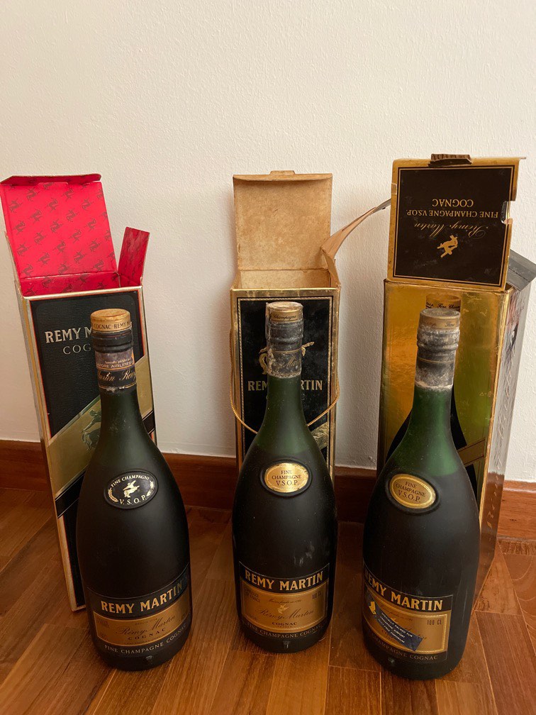 Remy Martin VSOP Cognac 1 litre 30+ years, Food & Drinks, Alcoholic ...