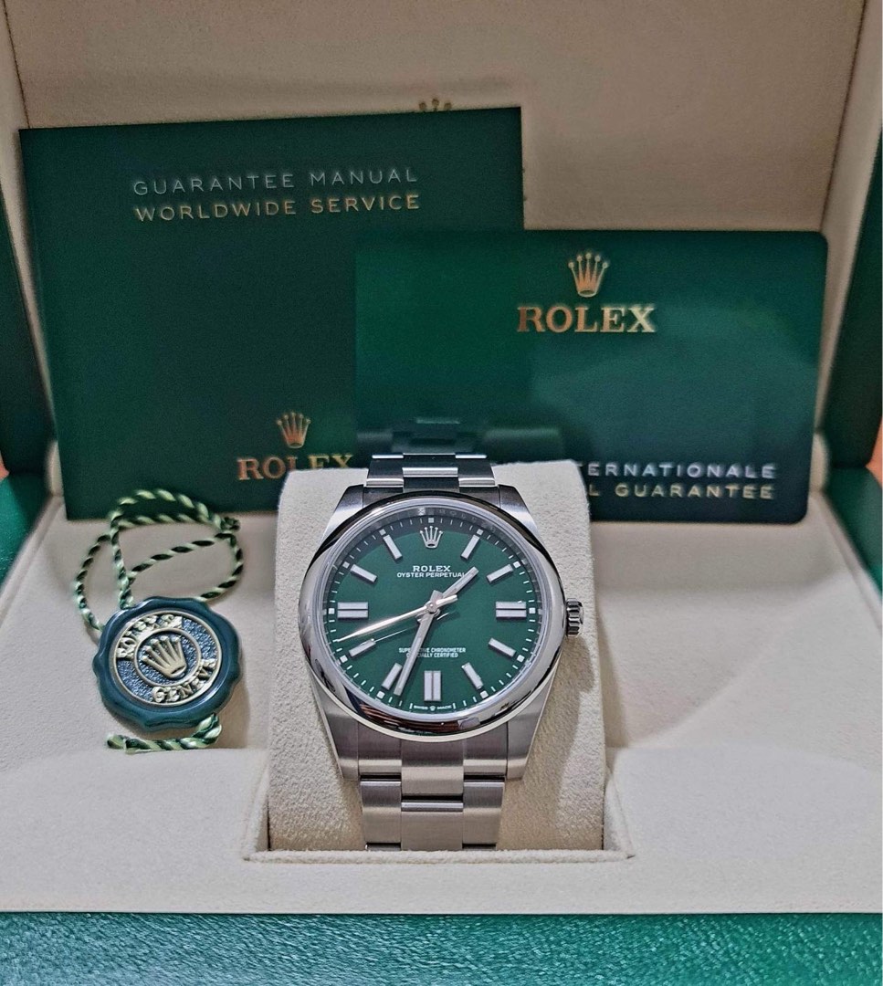 Rolex OP 41mm, Luxury, Watches on Carousell