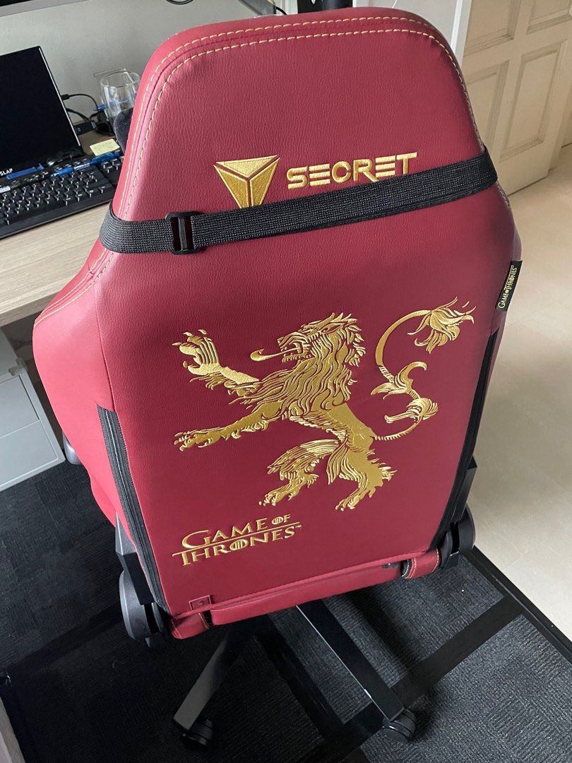 Secret Lab Omega (Game of Thrones-House Lannister), Furniture & Home ...