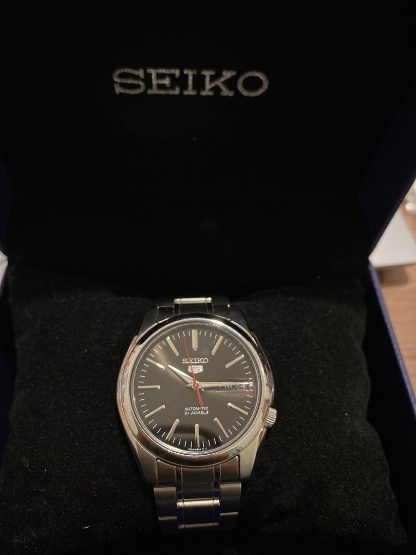SEIKO 5 AUTOMATIC CAL.7S26, Fesyen Pria, Jam Tangan di Carousell