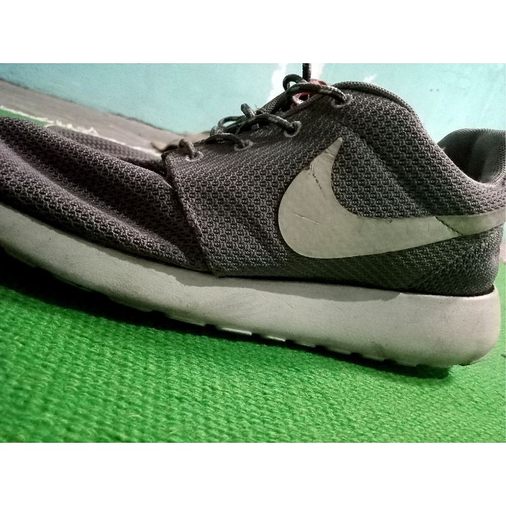 Sepatu Nike grey original| beli dari singapore, Fesyen Pria, Sepatu ...