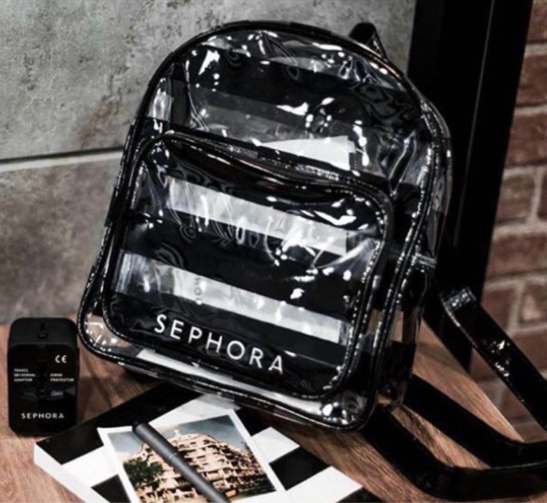 Sephora limited edition transparent bag, Women's Fashion, Bags ...