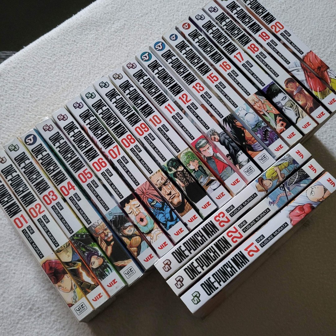 [SET] One Punch Man Manga Vol: 1-13, 15-23 (Sold as Set), Hobbies ...