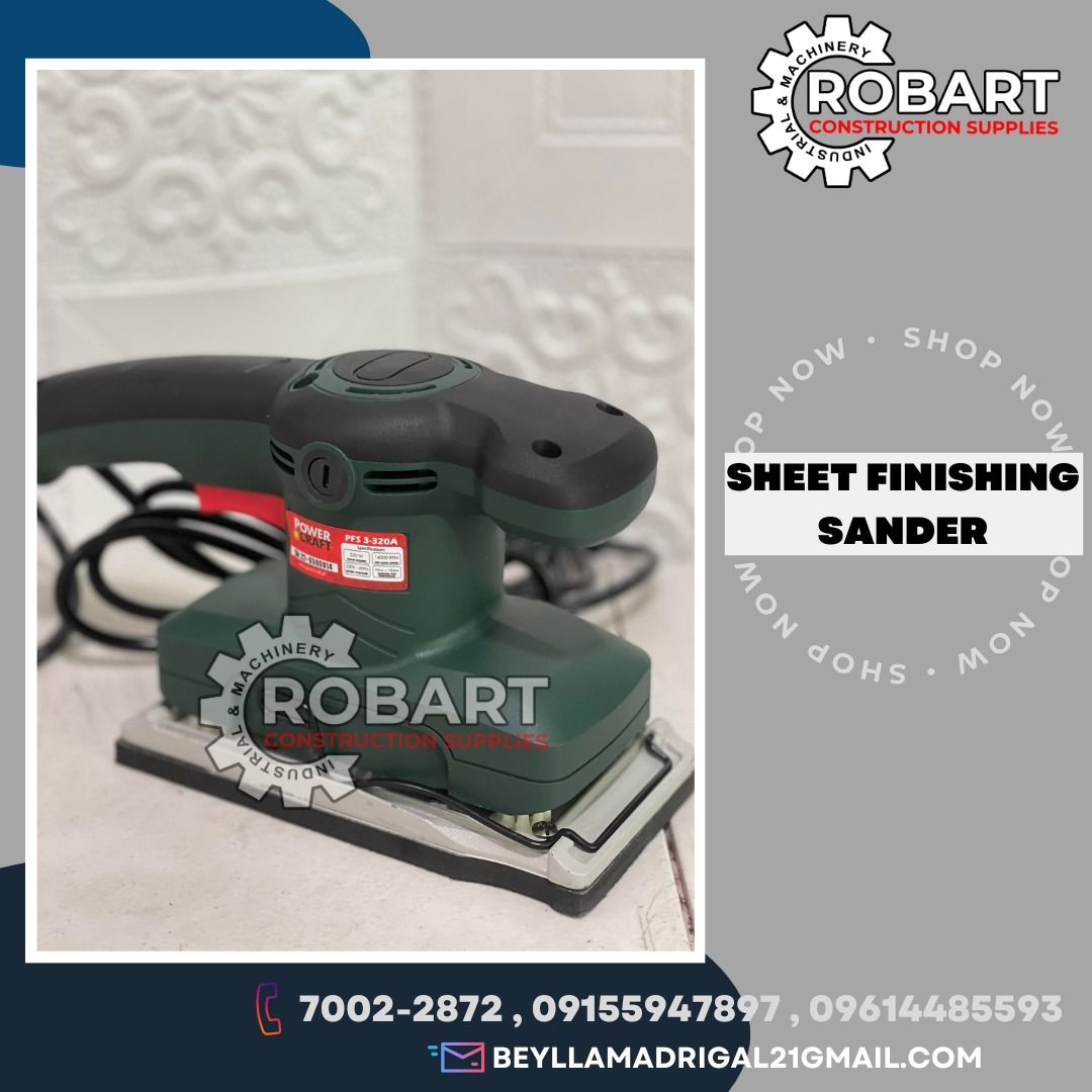 Sheet Finishing Sander, Commercial & Industrial, Construction Tools ...