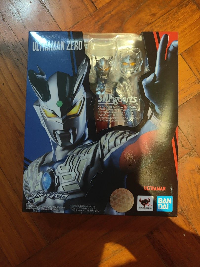 SHF Ultraman Zero, Hobbies & Toys, Toys & Games on Carousell