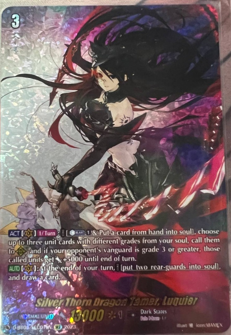 Silver Thorn Dragon Tamer, Luquier [SEC], Hobbies & Toys, Toys & Games ...