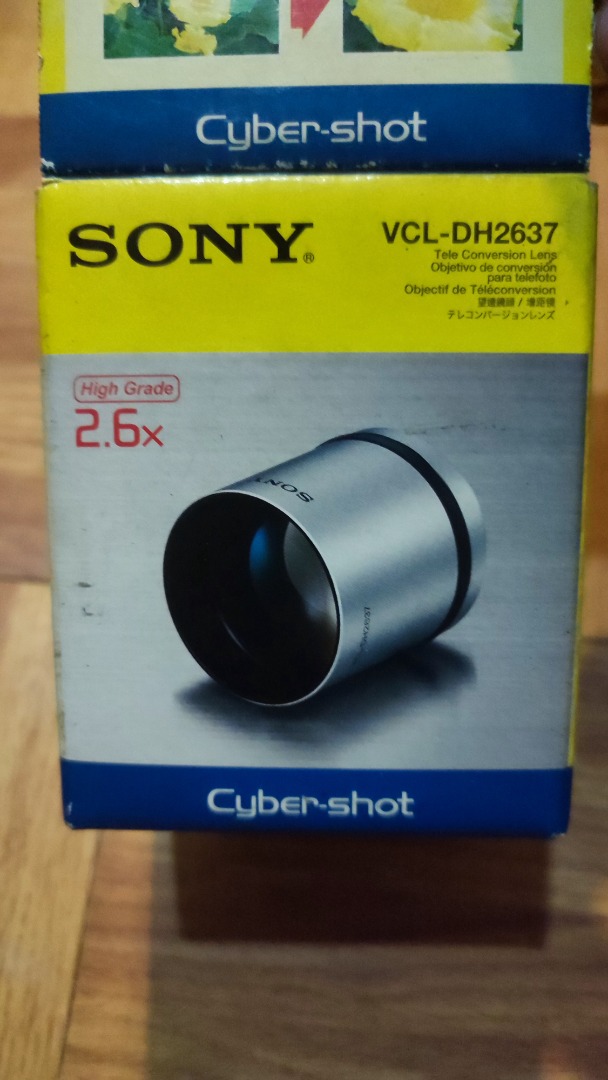 Sony Cyber Shot Vcl Dh2637 Photography Lens Kits On Carousell