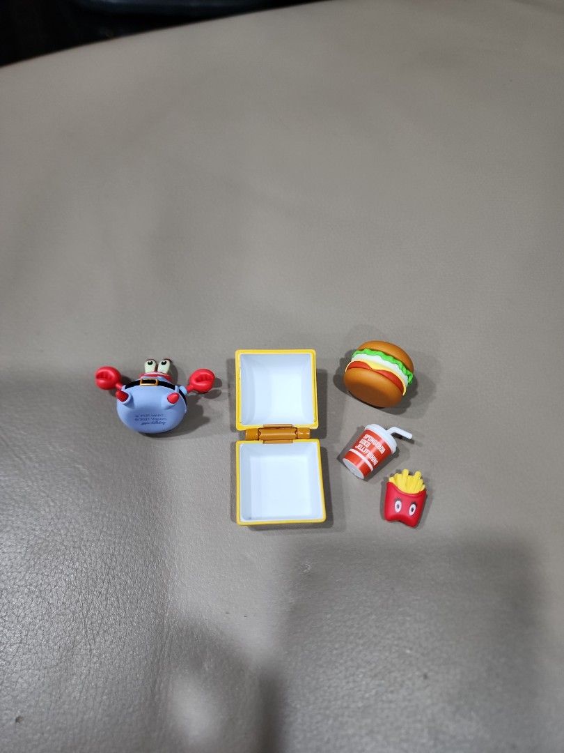 KRABBY PATTY Spongebob collectable miniatures, Hobbies & Toys, Toys ...