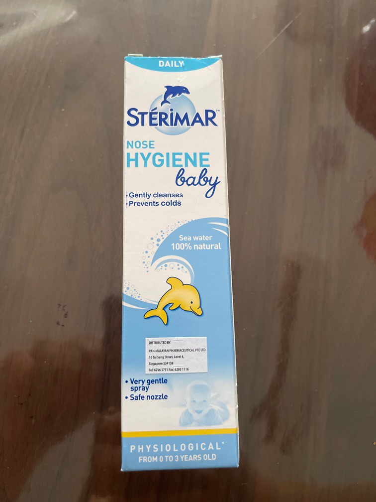 Sterimar Nose Hygiene Baby (Baby Nasal Spray), Babies & Kids, Bathing ...