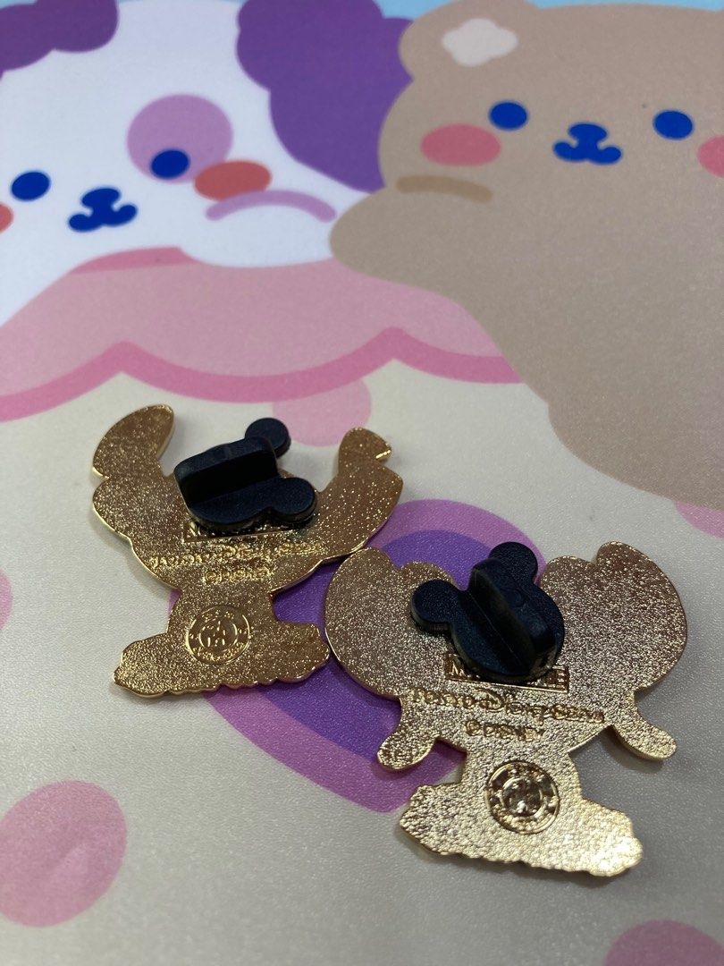 Stitch and Angel Dinsey Pin, Hobbies & Toys, Memorabilia & Collectibles ...