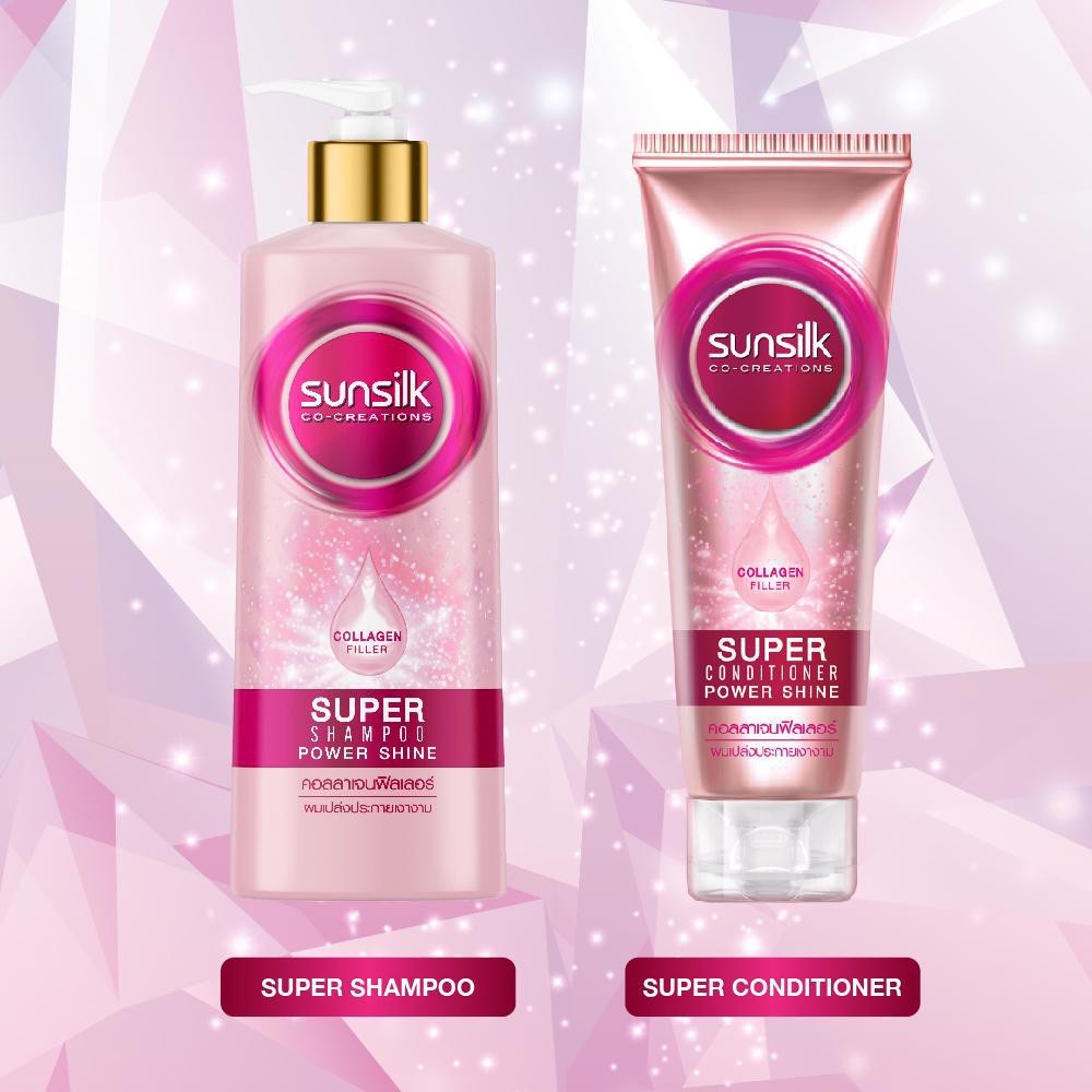 sunsilk super shampoo & conditioner - power shine, Beauty & Personal ...