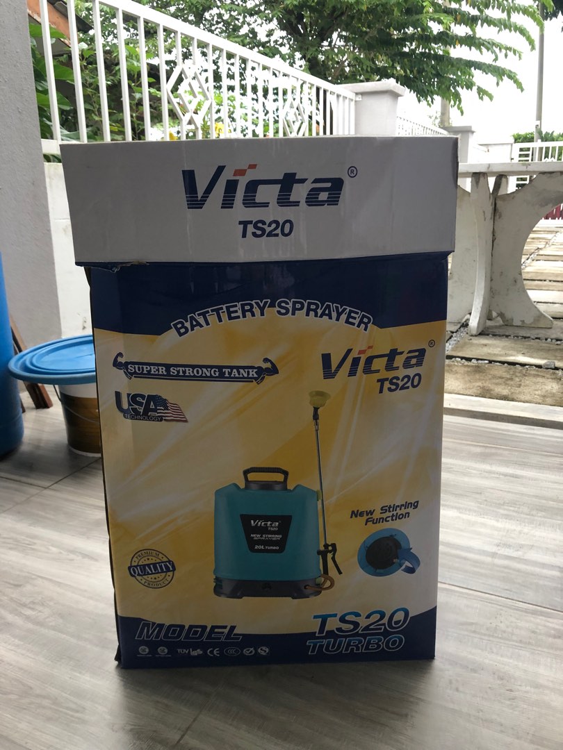 Tangki pam racun bateri, Furniture & Home Living, Gardening, Gardening ...