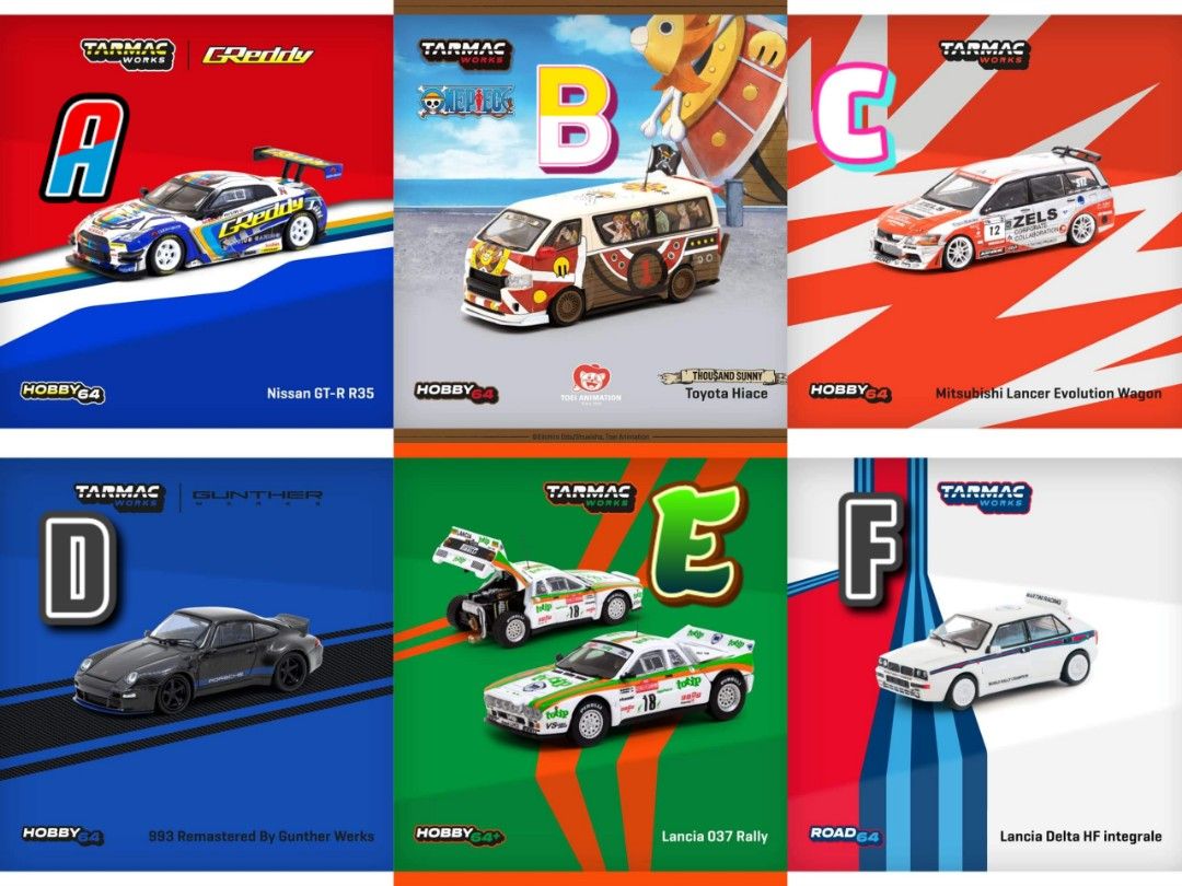 Tarmac Works 1/64 Pre order 6月預訂, 興趣及遊戲, 玩具 & 遊戲類 - Carousell