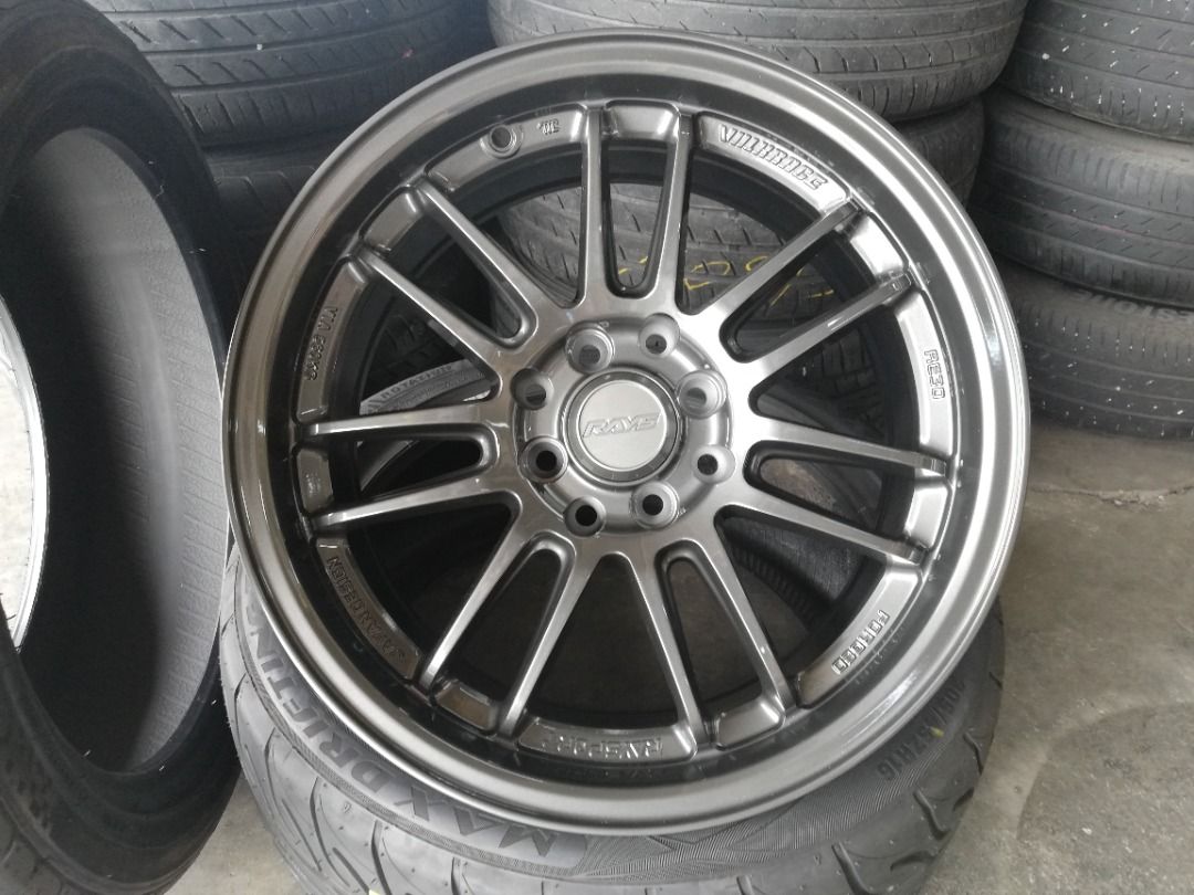 tayar baru GTradial GTX PRO 205/45/16 siap sport rim RE30 thailand 16 ...