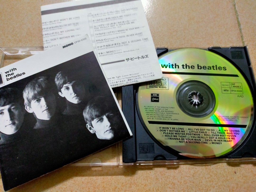 The Beatles - With the Beatles, Hobbies & Toys, Music & Media, CDs ...