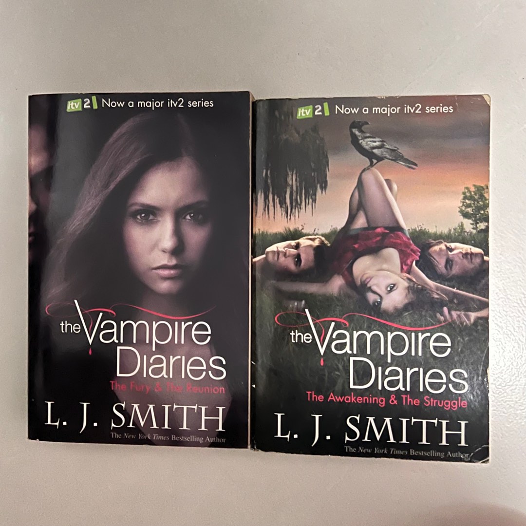 The vampire diaries vol 1 & 2, Hobbies & Toys, Books & Magazines ...