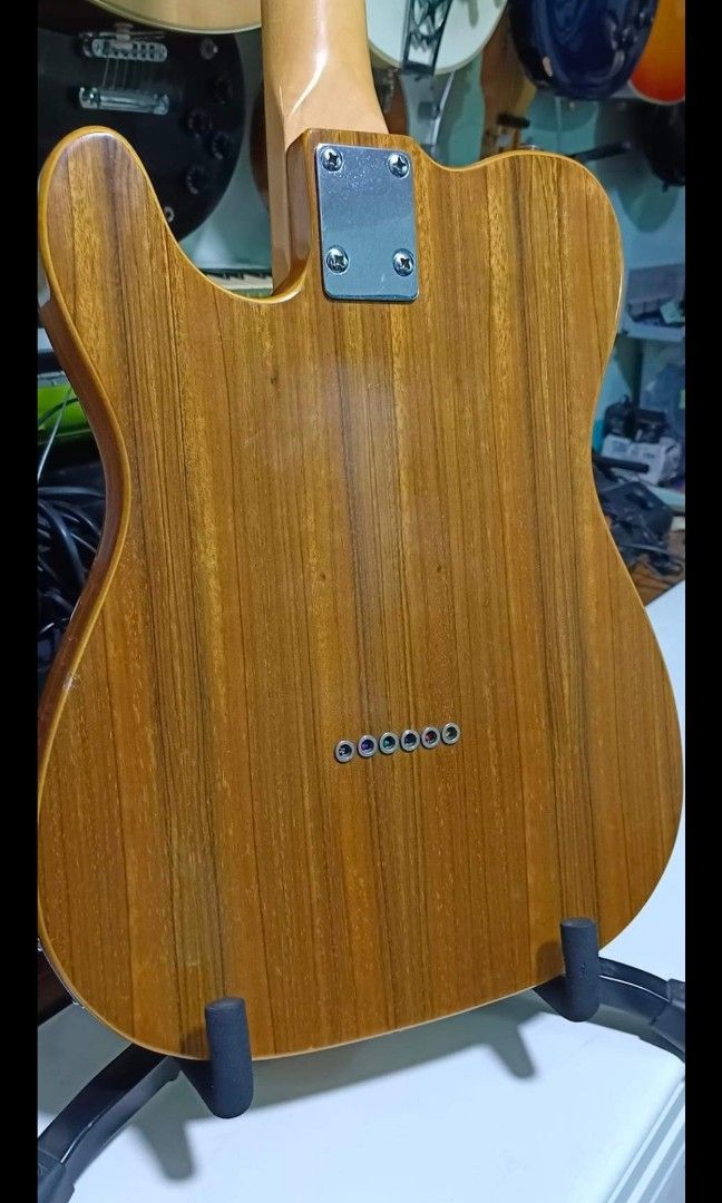 Tiesco rare vintage thinline electric guitar, Hobbies & Toys, Music ...