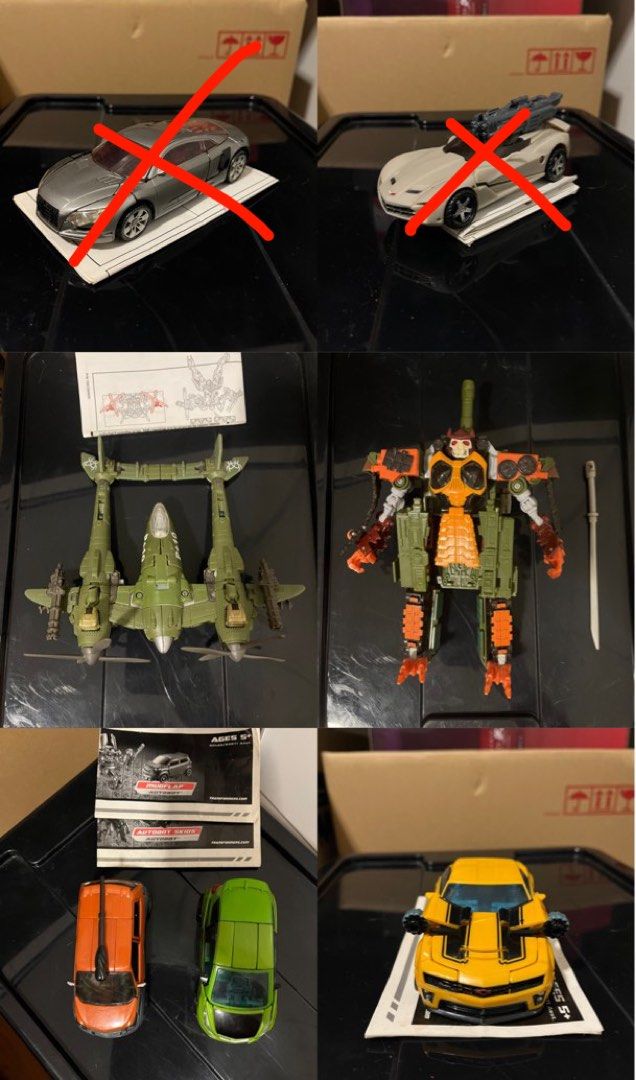 Transformers Deluxe Class Revenge of the Fallen Prowl Fallen Skids ...