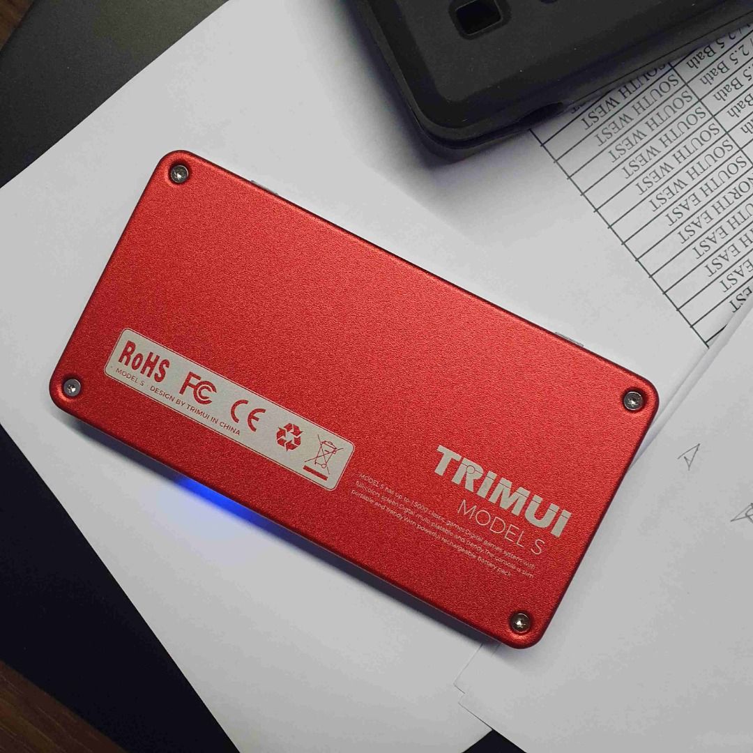 TRIMUI Model S Ultra-Small Mini Card Size Retro Handheld POWKIDDY A66 ...