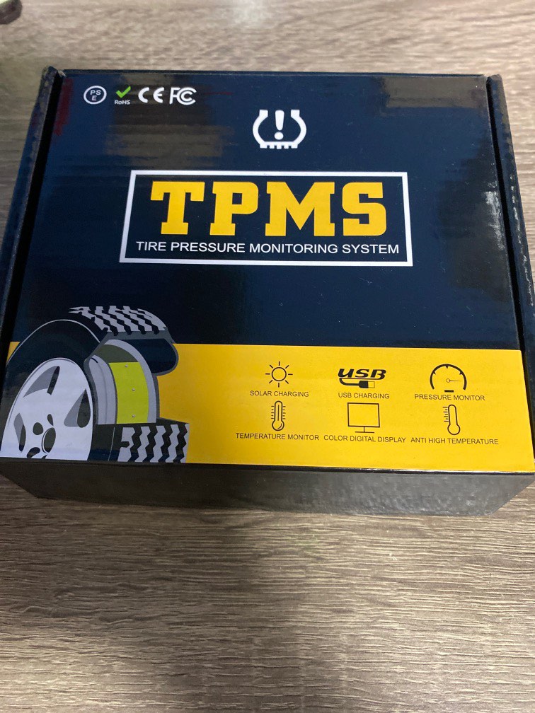 Tyre Pressure Monitoring System Solar Panel Car Accessories Tyres