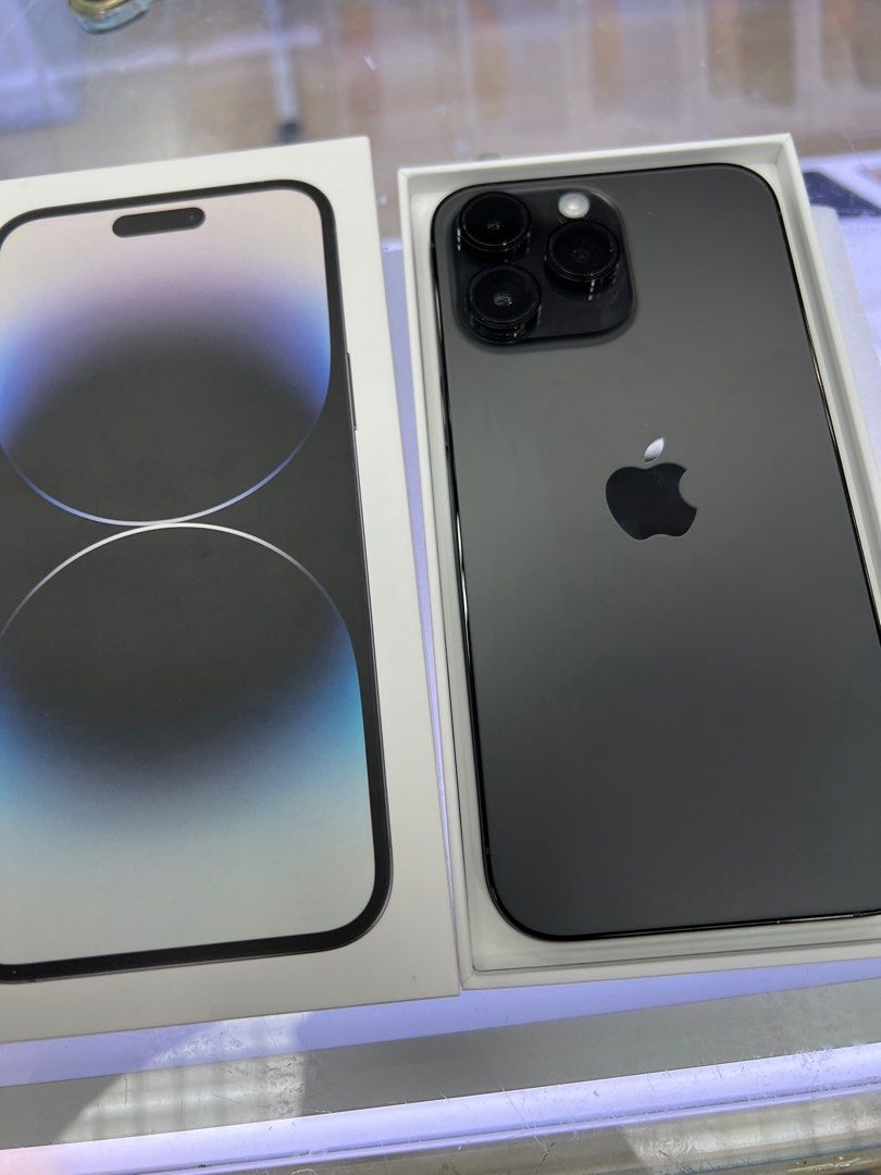 Used Iphone 14 pro max 256 black Like New, Mobile Phones & Gadgets ...