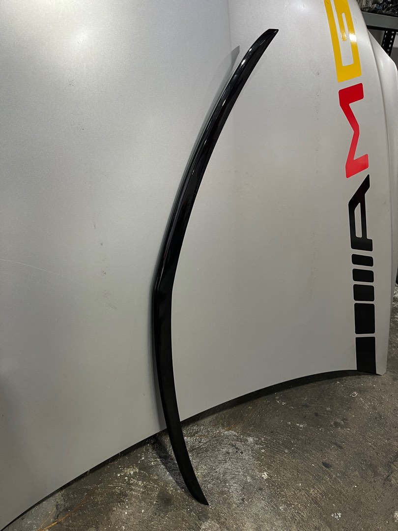 Used Mercedes E250 AMG boot lip, Car Accessories, Accessories on Carousell