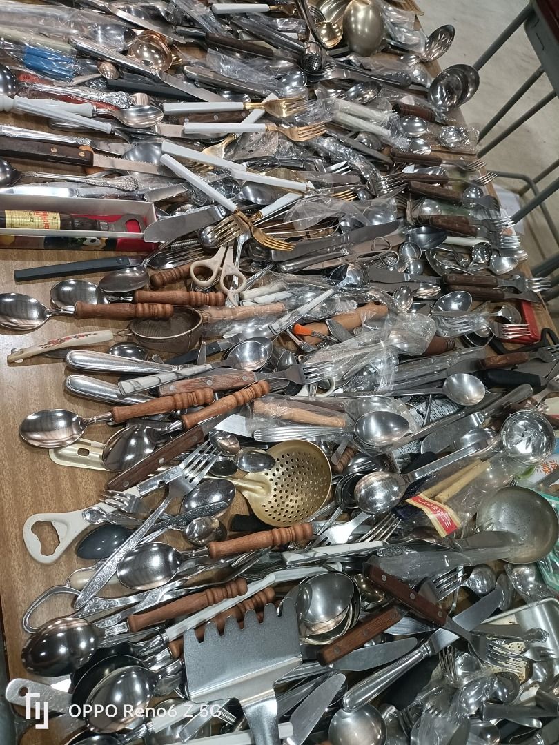 Utensils - Halohalo (Kutsara, Tinidor, Sandok atbp, Furniture & Home ...