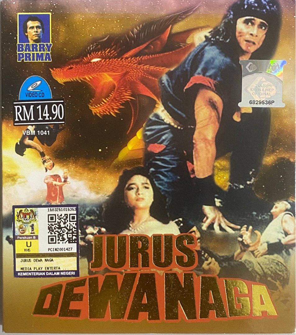 VCD filem jurus dewa naga, Hobbies & Toys, Music & Media, CDs & DVDs on ...