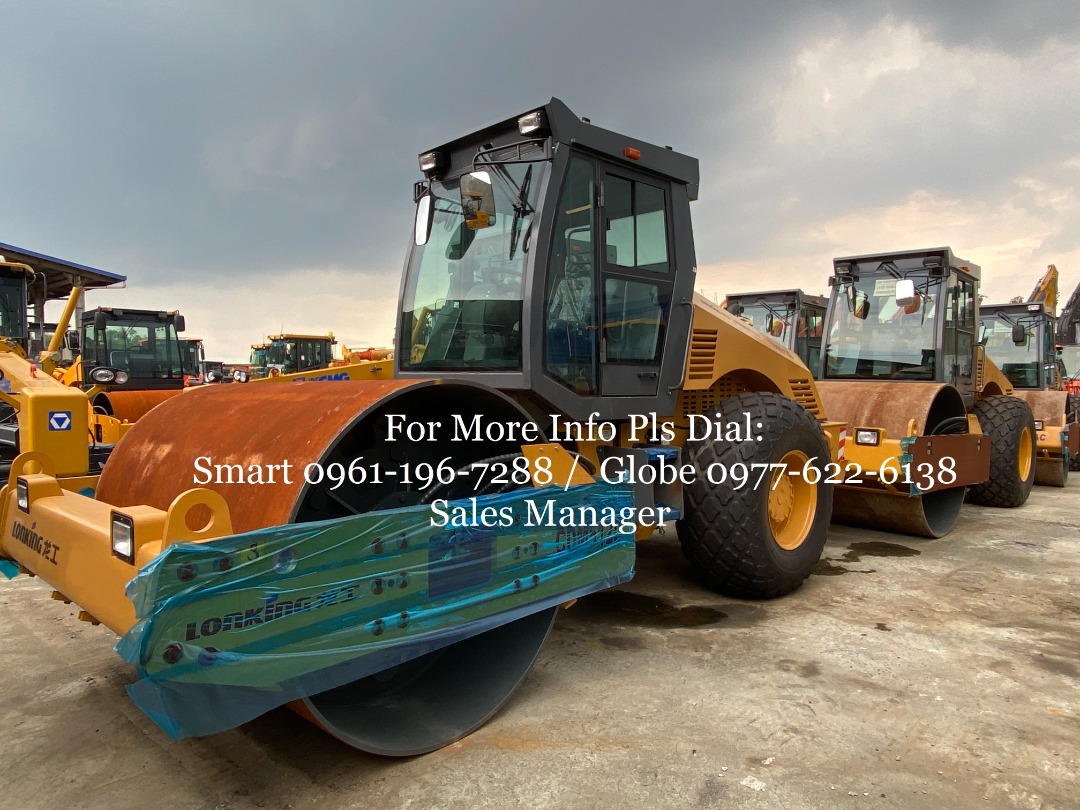 Vibratory road roller 12 tons cummins engine double drive (Pison 12 ...