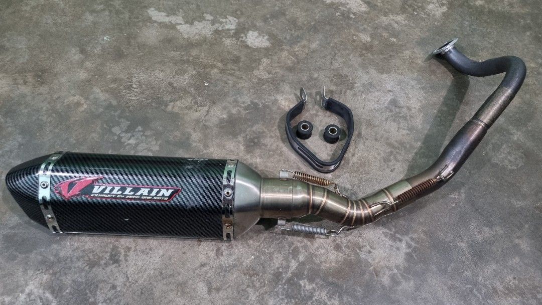 Villain muffler, Motorbikes, Motorbike Parts & Accessories, Body Parts ...