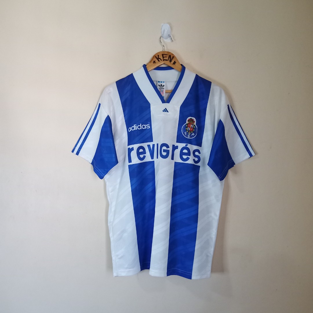 Vintage Adidas - FCP Soccer Jersey, Men's Fashion, Tops & Sets, Tshirts ...