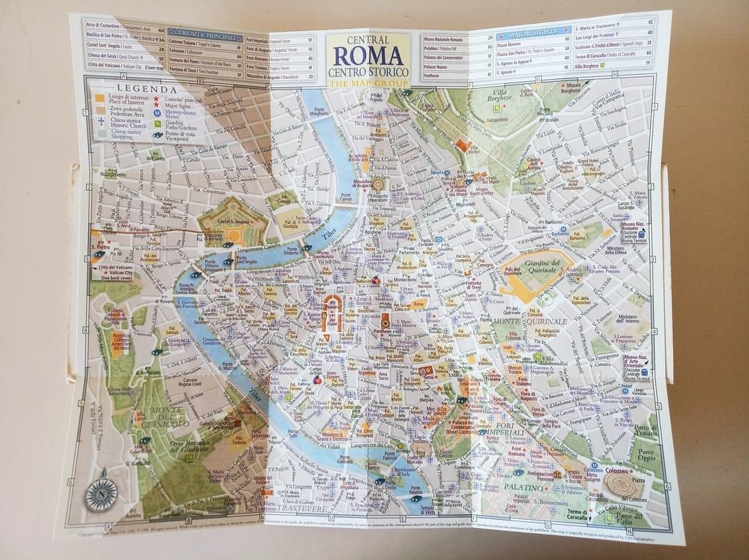 Vintage Italian Cities' Mini Maps, Buku & Alat Tulis, Alat Tulis di ...