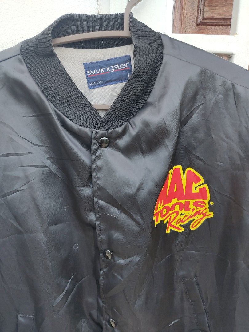 VINTAGE MACTOOLS RACING JACKET, Men's Fashion, Coats, Jackets and ...